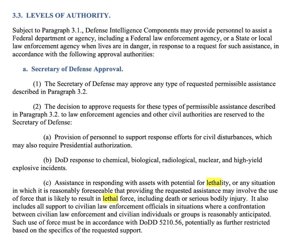 DoD Directive 5240.01: The Stealth Expansion of Military Intelligence ...